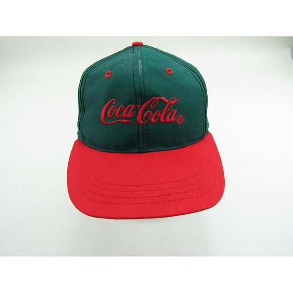 Unbranded | Accessories | Vintage Coca Cola Hat Snapback Green Red ...